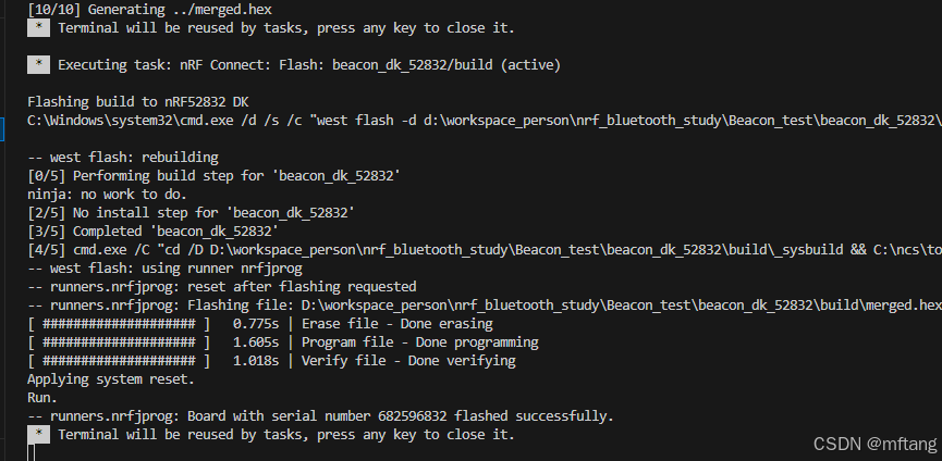 基于zephyr使用nRF52832实现Beacon功能_zephyr nrf-CSDN博客