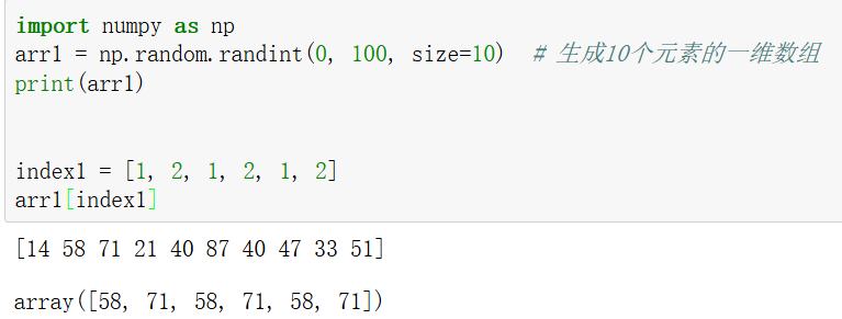 numpy库之ndarray的元素访问_nd.array 索引-CSDN博客