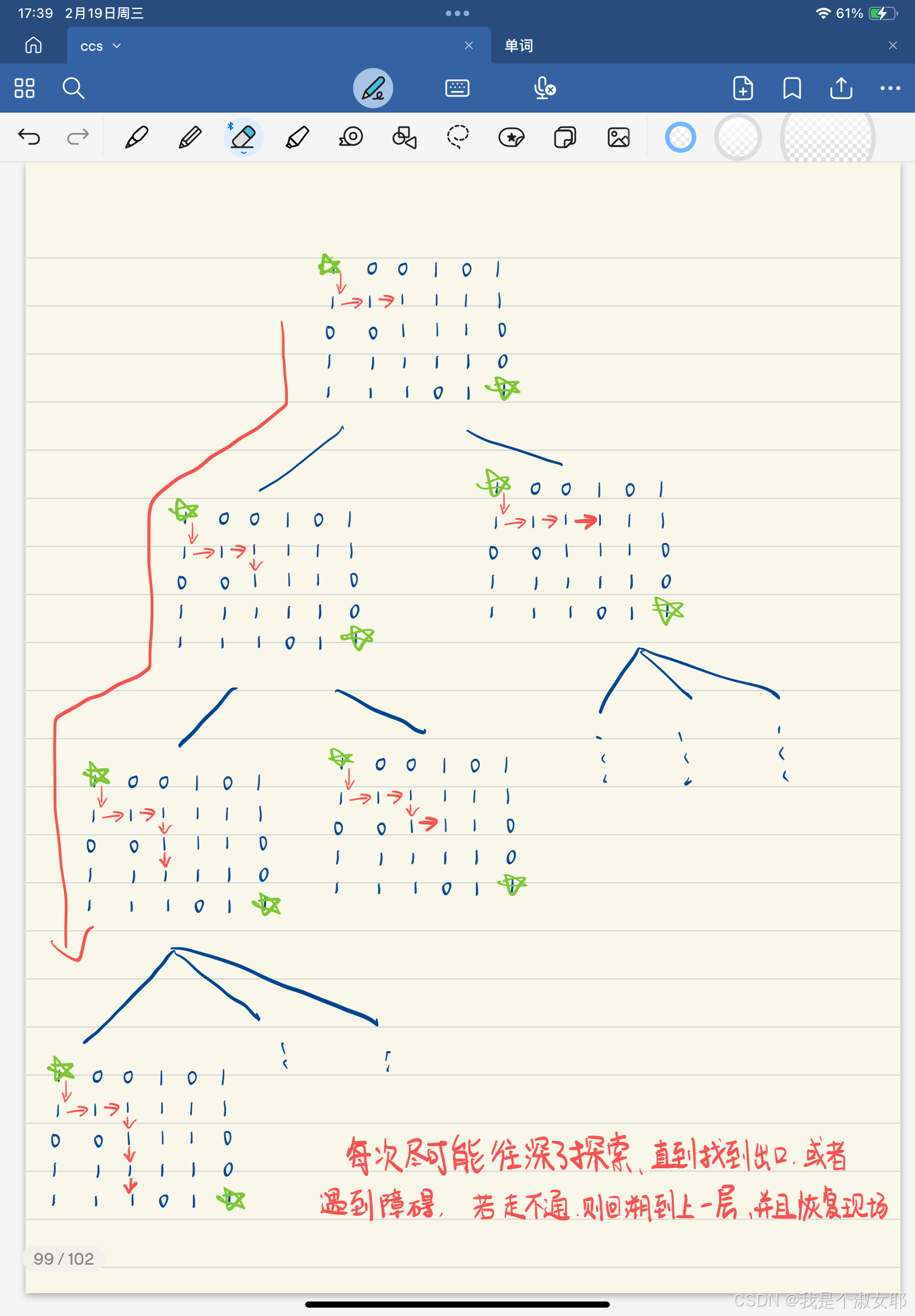 洛谷P1238走迷宫（dfs）-CSDN博客