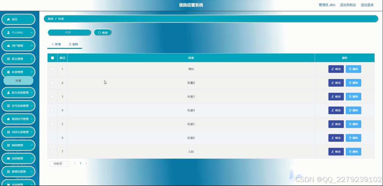 基于java Ssm Springboot医院挂号预约系统问诊病历药房管理(源码文档运行视频讲解视频) Csdn博客