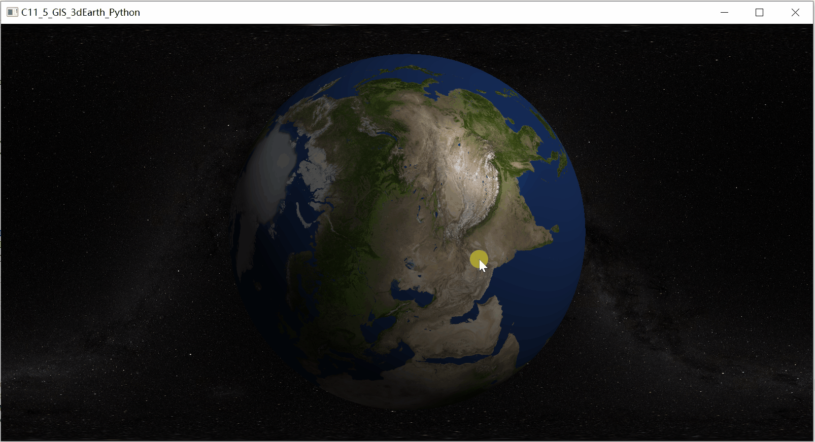 【小沐学GIS】基于Python绘制三维数字地球Earth（OpenGL，地球，卫星）_opengl python 地图-CSDN博客