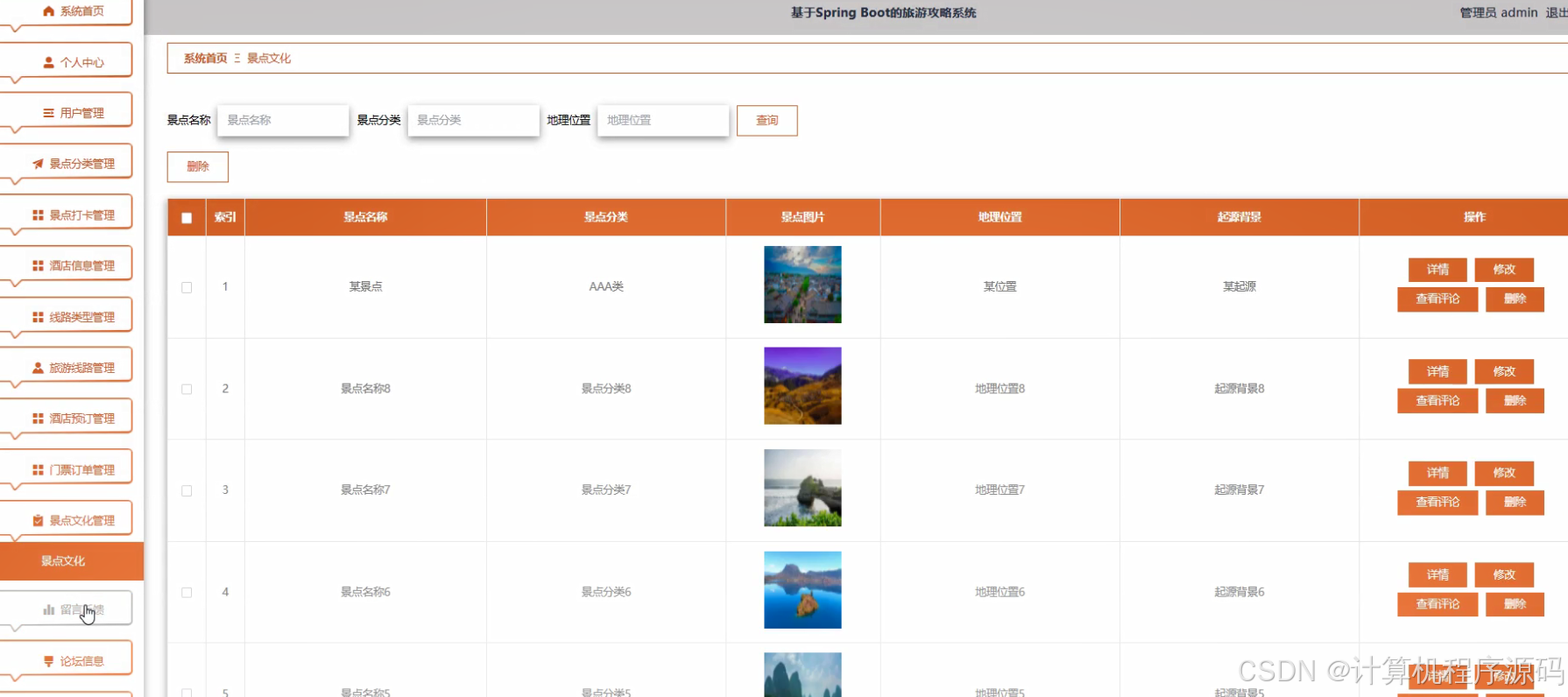 【开题报告】基于springbootvue旅游攻略系统(程序源码论文 计算机毕业设计基于挑战杯人工智能al文旅安全卫士的旅游攻略定制系统的开发与设计源码论 Csdn博客