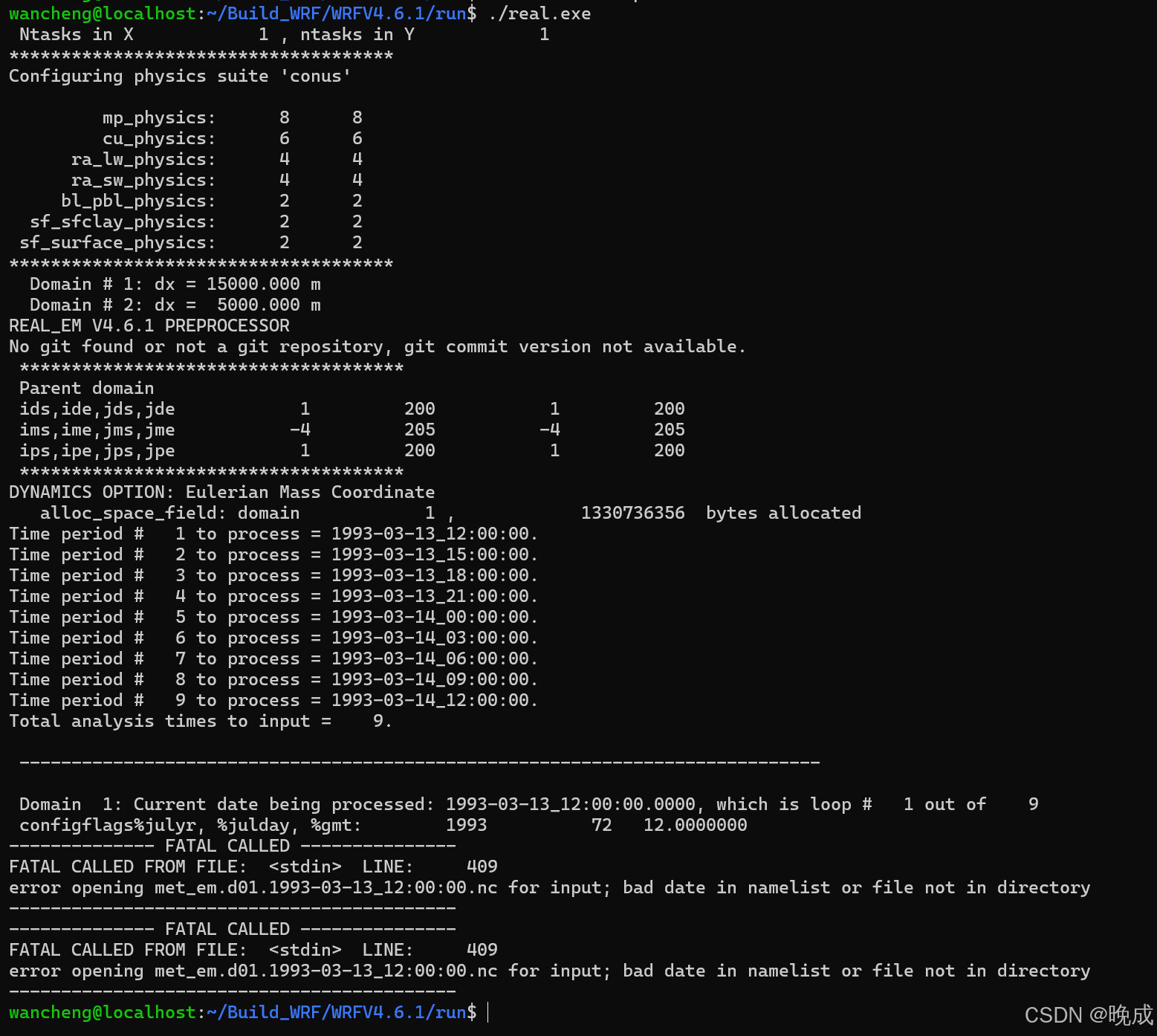WRF,real.exe报错Error open met_em.d0*_real.exe无报错失败-CSDN博客