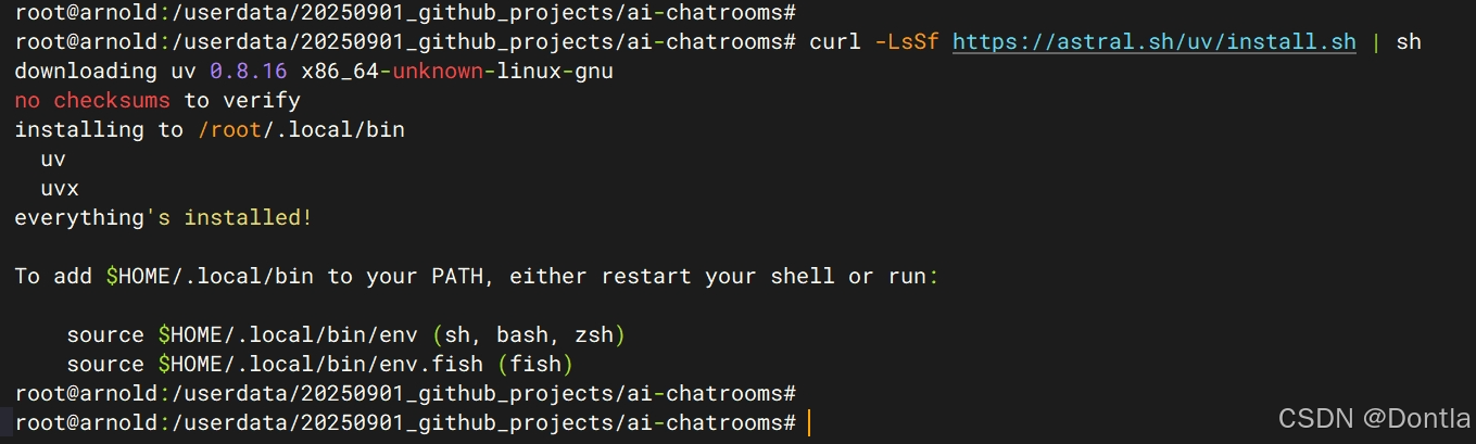 uvx命令介绍（uv命令核心命令之一，用于隔离环境快速运行Python命令行工具或脚本，无需永久安装依赖）结合了pipx和npx功能，更快、隔离更强，适合临时任务或需要严格环境隔离的场景；uv ...