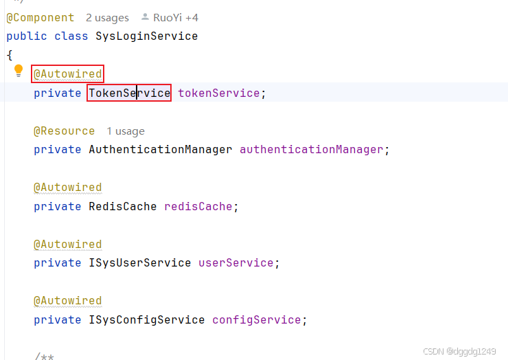 RuoYi框架中的Spring IOC/DI与Spring MVC注解使用_ruoyi框架中的bean-CSDN博客