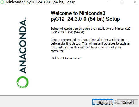 安装conda并搭建python环境（入门教程）-CSDN博客