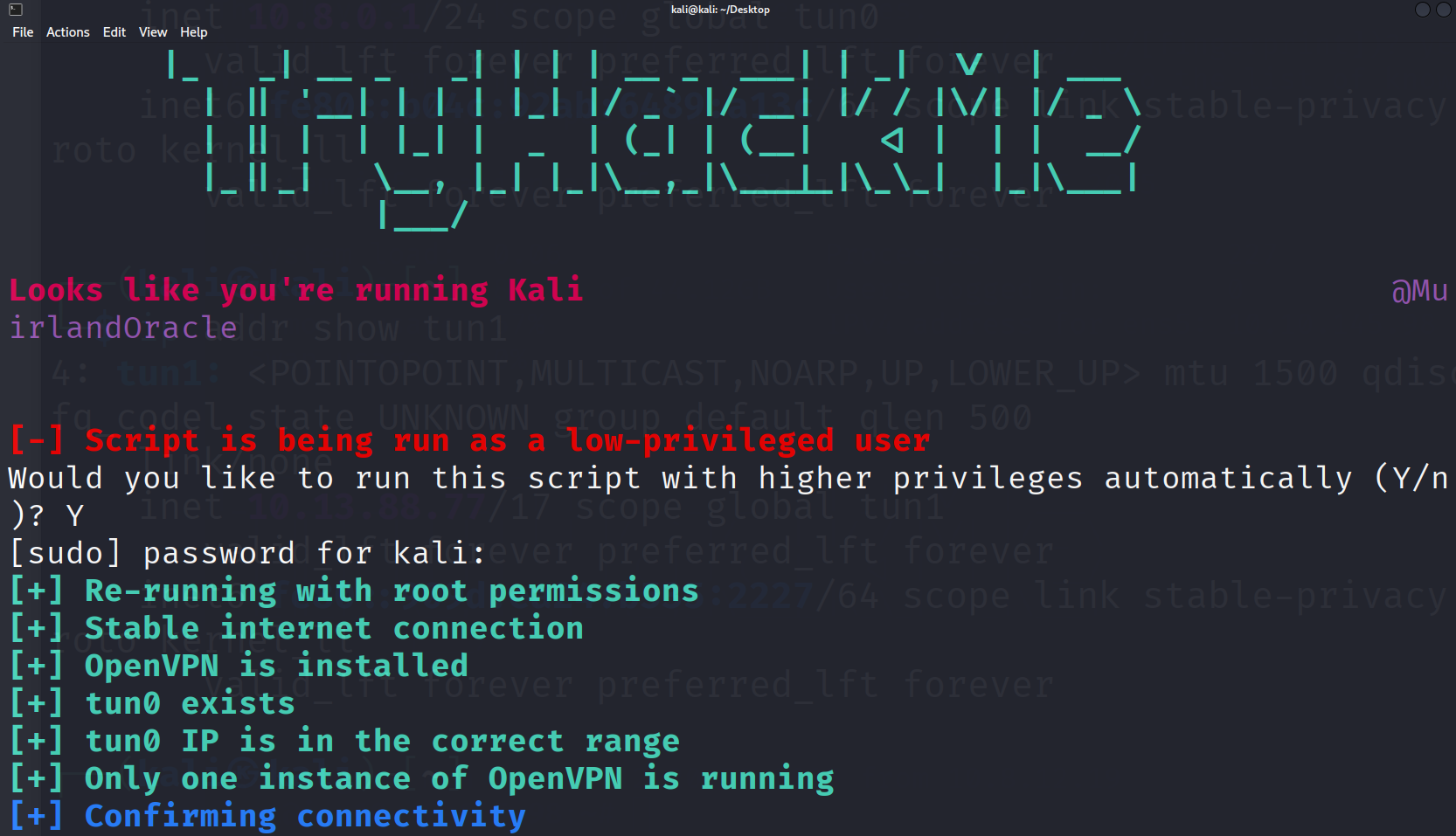 一次Kali连接Tryhackme的经历_怎么把tryhackme 连接 到kali 虚拟机-CSDN博客