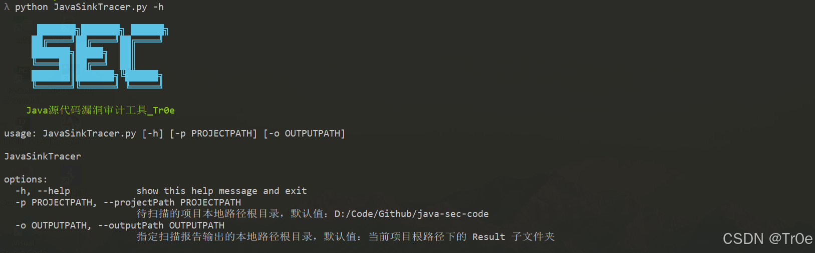 JavaSinkTracer：自研Java代码审计工具-CSDN博客