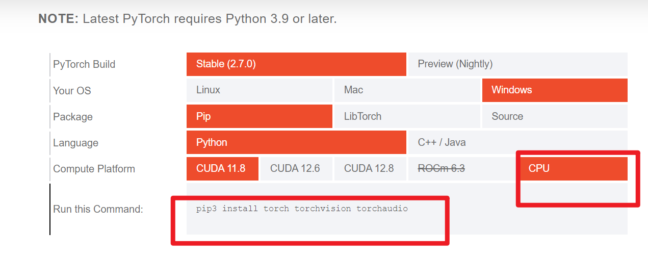 PyTorch的CPU版本全流程安装指南_cpu版本的pytorch-CSDN博客