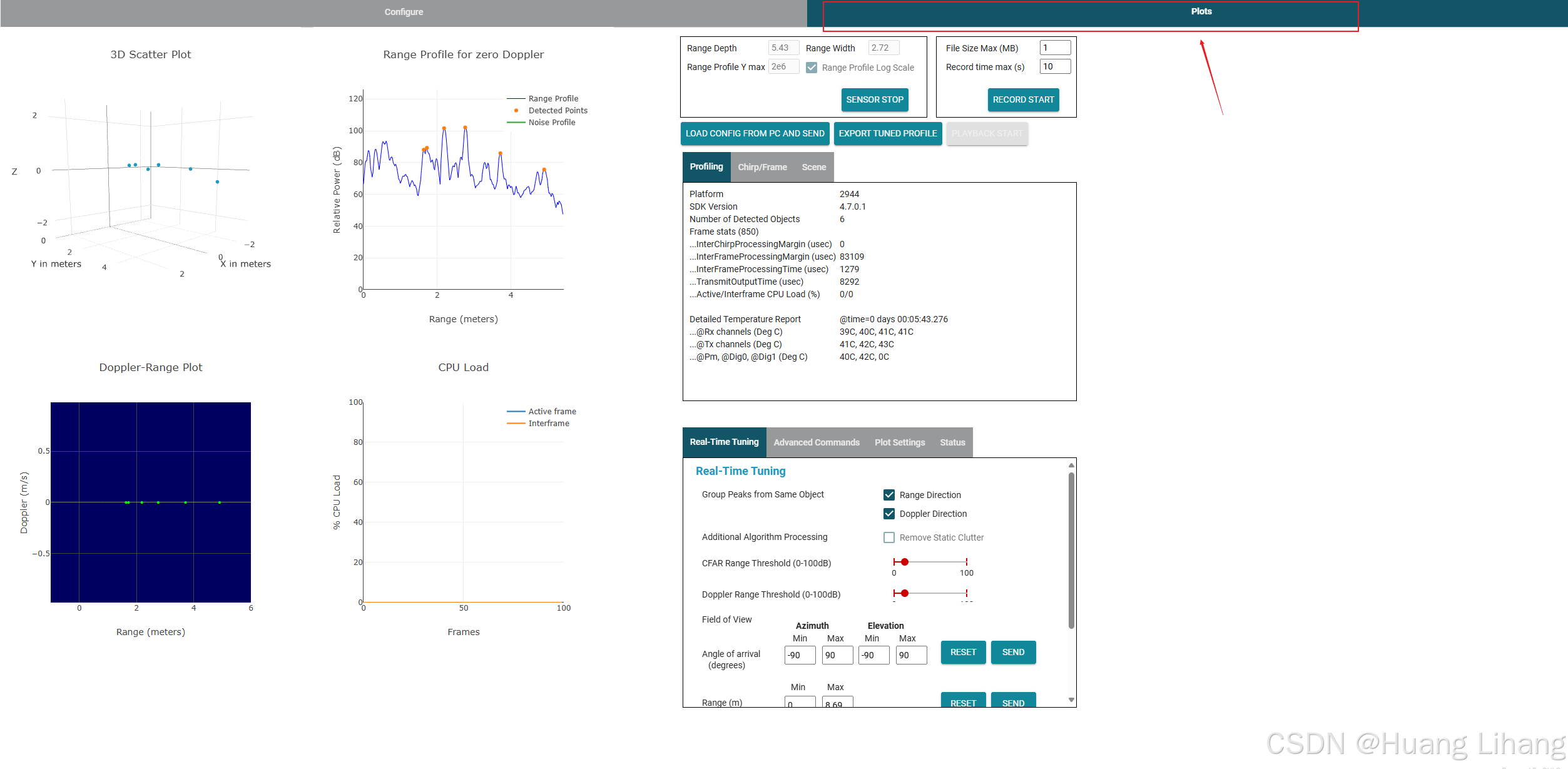 AWR2944EVM使用教程_mmwave demo visualizer-CSDN博客