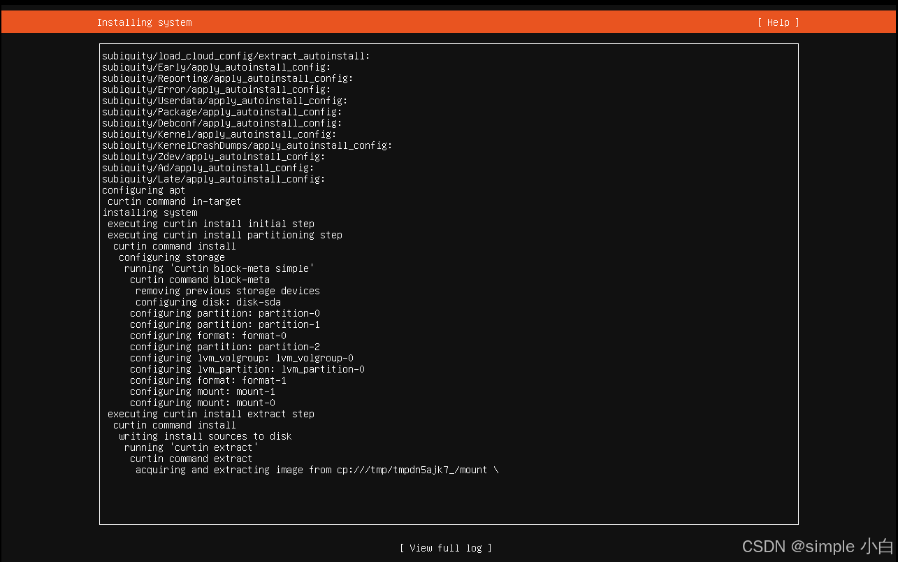 在VMware中搭建Ubuntu24(Ubuntu Server 24.04.1 LTS 版本)-CSDN博客