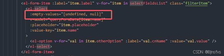 Element plus 表单中下拉框的空值问题_elementpluserror: [use-empty-values] value-on-clea-CSDN博客