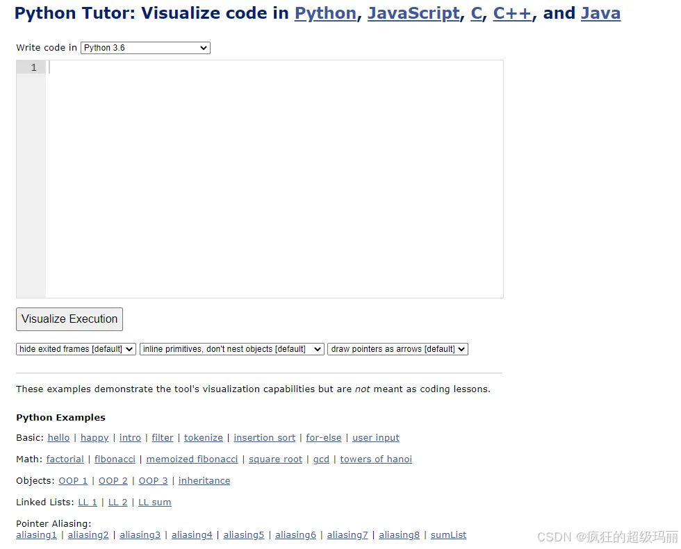 吐血推荐 几个超级牛的在线 Python 解释器！_在线python-CSDN博客