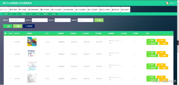 计算机毕业设计springboot基于java的智能公交车管理系统 基于spring Boot的智能公交运营管理系统设计与实现 利用