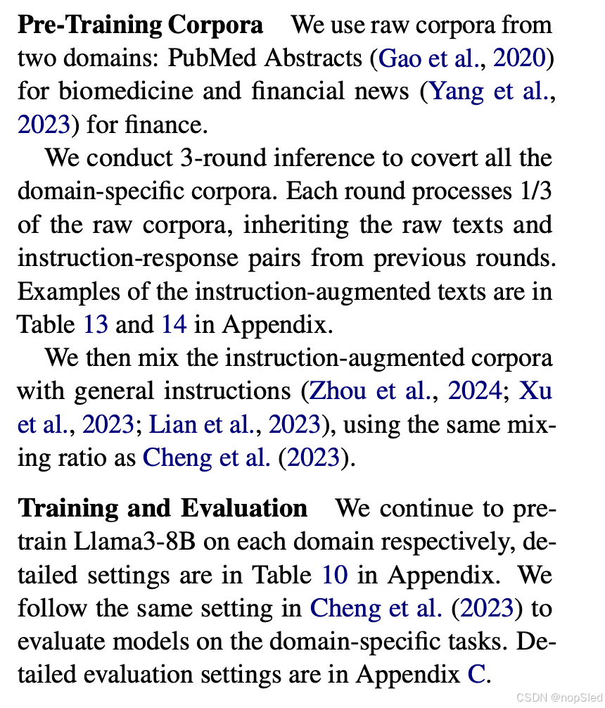 Instruction Pre-Training: Language Models are Supervised Multitask Learners翻译-CSDN博客