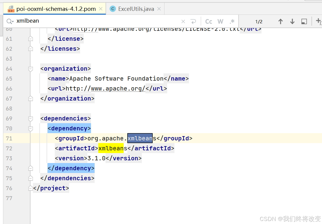 使用EasyExcel导出报错 java.lang.NoSuchMethodError_java.lang.nosuchmethoderror: org.openxmlformats.sc ...