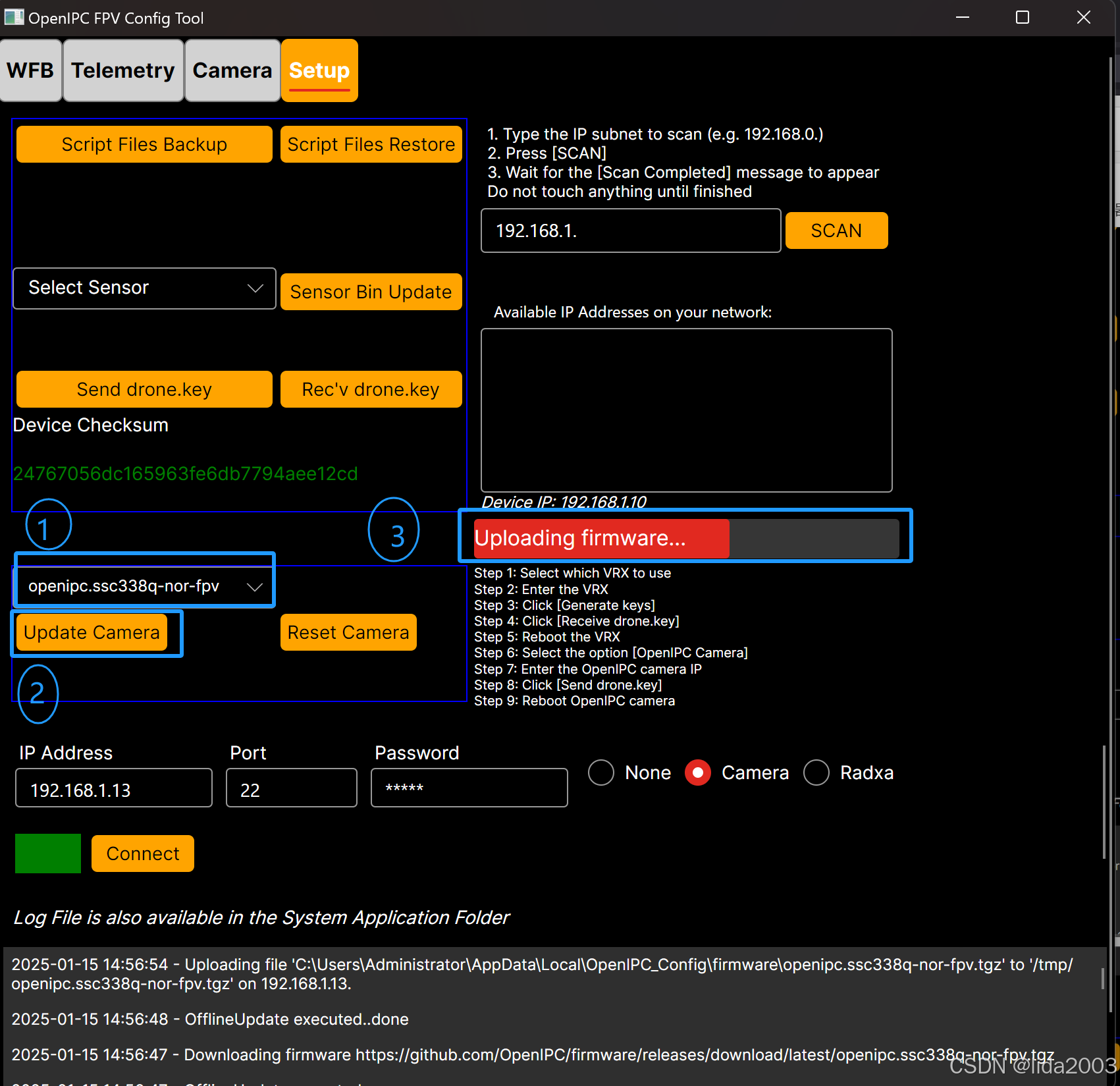 Open FPV VTX开源之图形化系统升级_openipc 紧急更新-CSDN博客