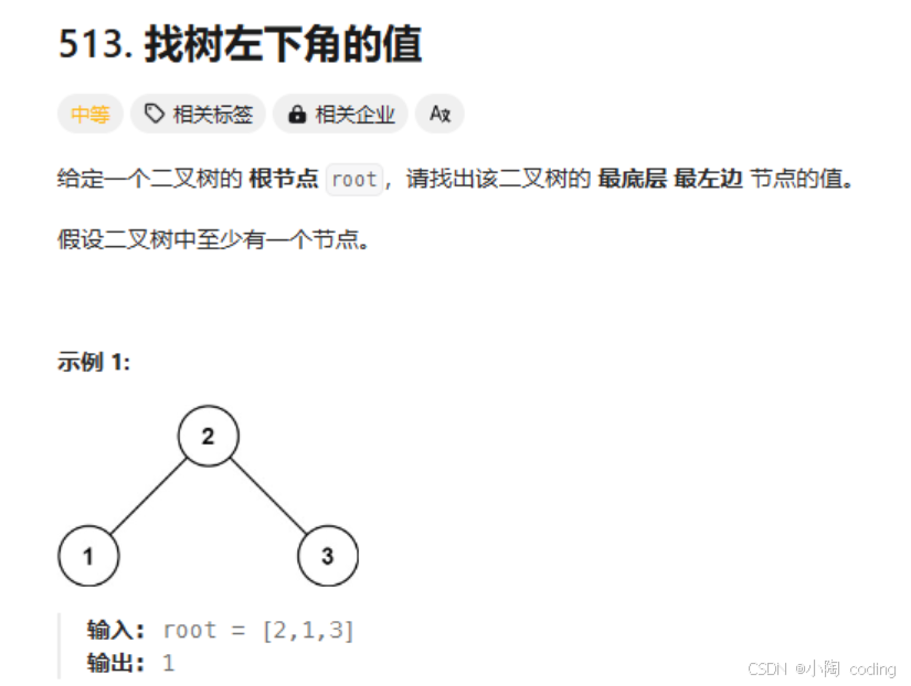 代码随想录刷题day16丨513.找树左下角的值，112. 路径总和，113.路径总和II，106.从中序与后序遍历序列构造二叉树，105.从前序与中序遍历序列构造二叉树-CSDN博客