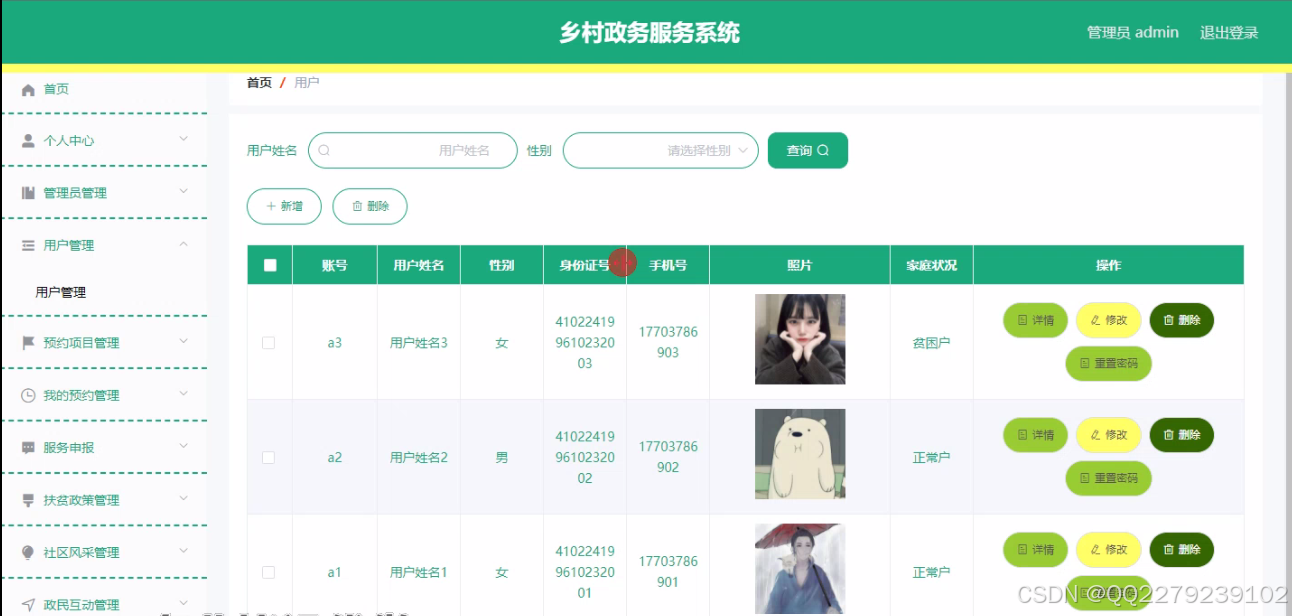 181基于java jsp SSM Springboot乡村政务服务系统小程序扶贫政策社区风采政民互动管理（源码+文档+运行视频+讲解视频）-CSDN博客