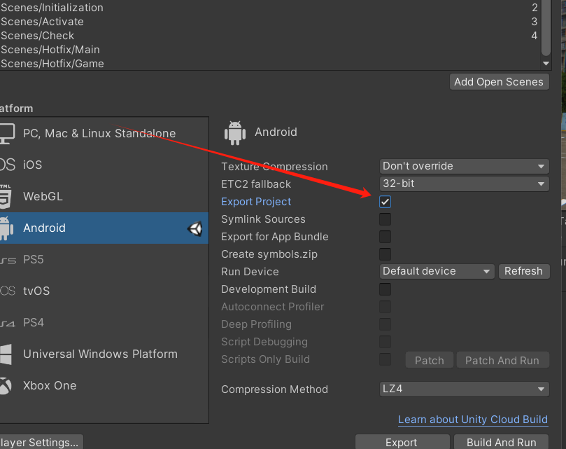 Unity导出安卓项目到AndrioidStudio进行接入（超级简单）_androidstudio 运行unity-CSDN博客