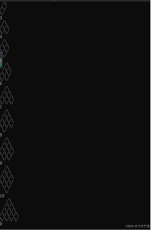 XTU_OJ_1043 菱形Ⅰ-CSDN博客