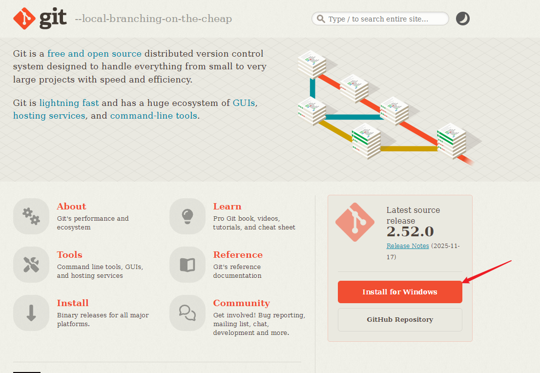 下载和安装 Git-CSDN博客