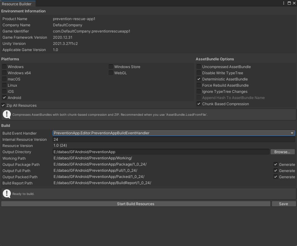 Unity GameFramework项目实战2 - Assetbundle打包_gameframework assetbundle-CSDN博客