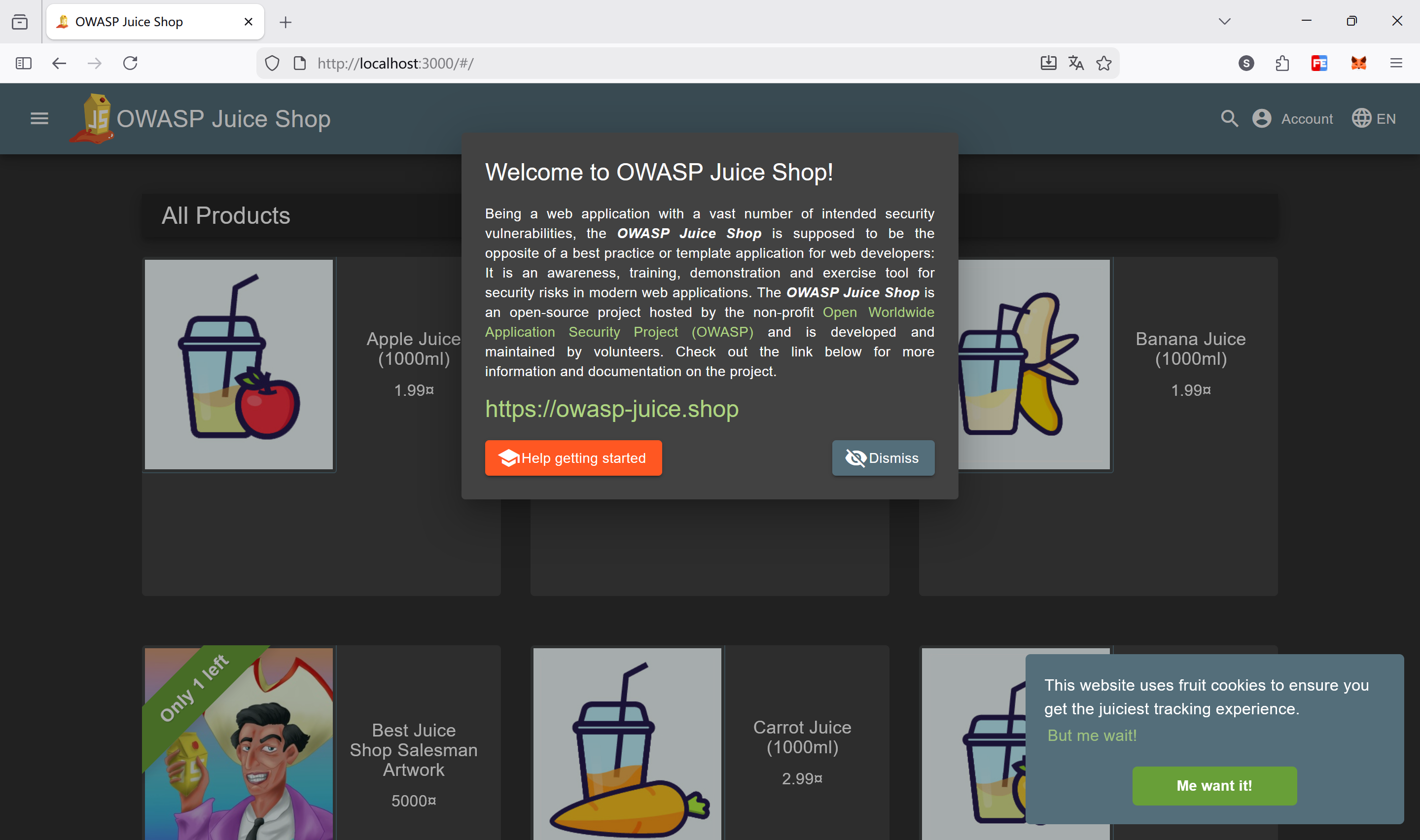 OWASP Juice Shop 安装教程【Windows】-CSDN博客