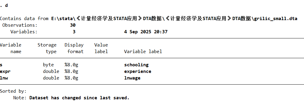 Stata学习记录——变量标签、审视数据、画图、统计特征、生成新变量、stata的计算器功能、调用命令与终止命令、stata的日志stata 9251