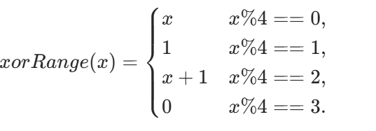 LeetCode 1486 数组异或操作 -CSDN博客