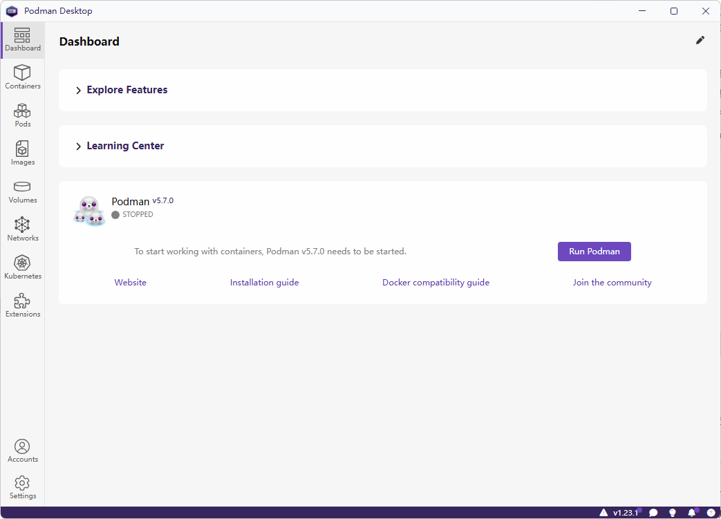 win11安装与使用podman Desktop_podman-desktop安装-CSDN博客