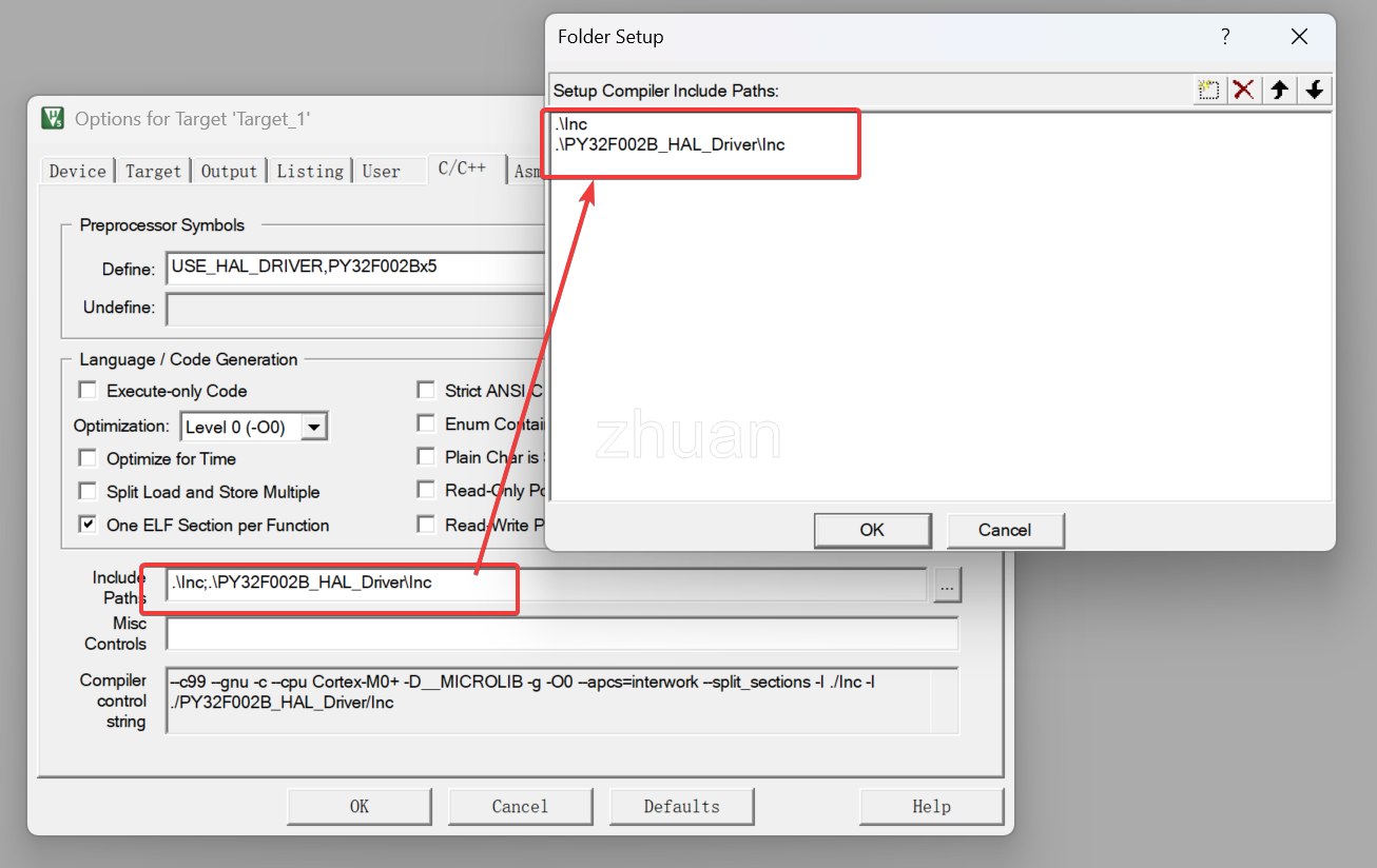 PY32F002B入门——01建立Keil工程-CSDN博客
