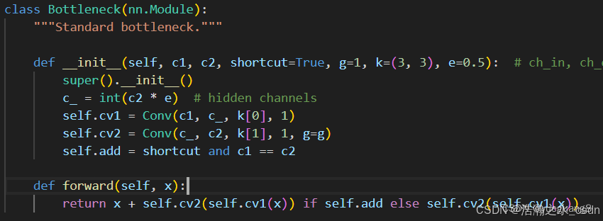 深入浅出之Bottleneck层、Res unit和ResX模块（YOLO）_bottleneck模块-CSDN博客