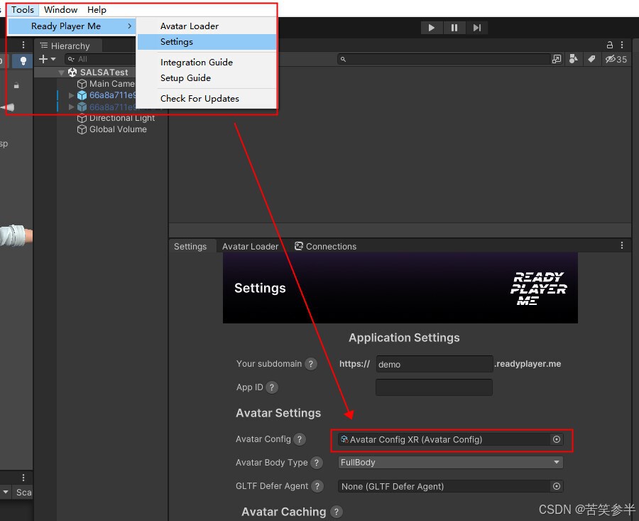 面部动捕-ReadyPlayerMe For Unity_unity 面部捕捉-CSDN博客
