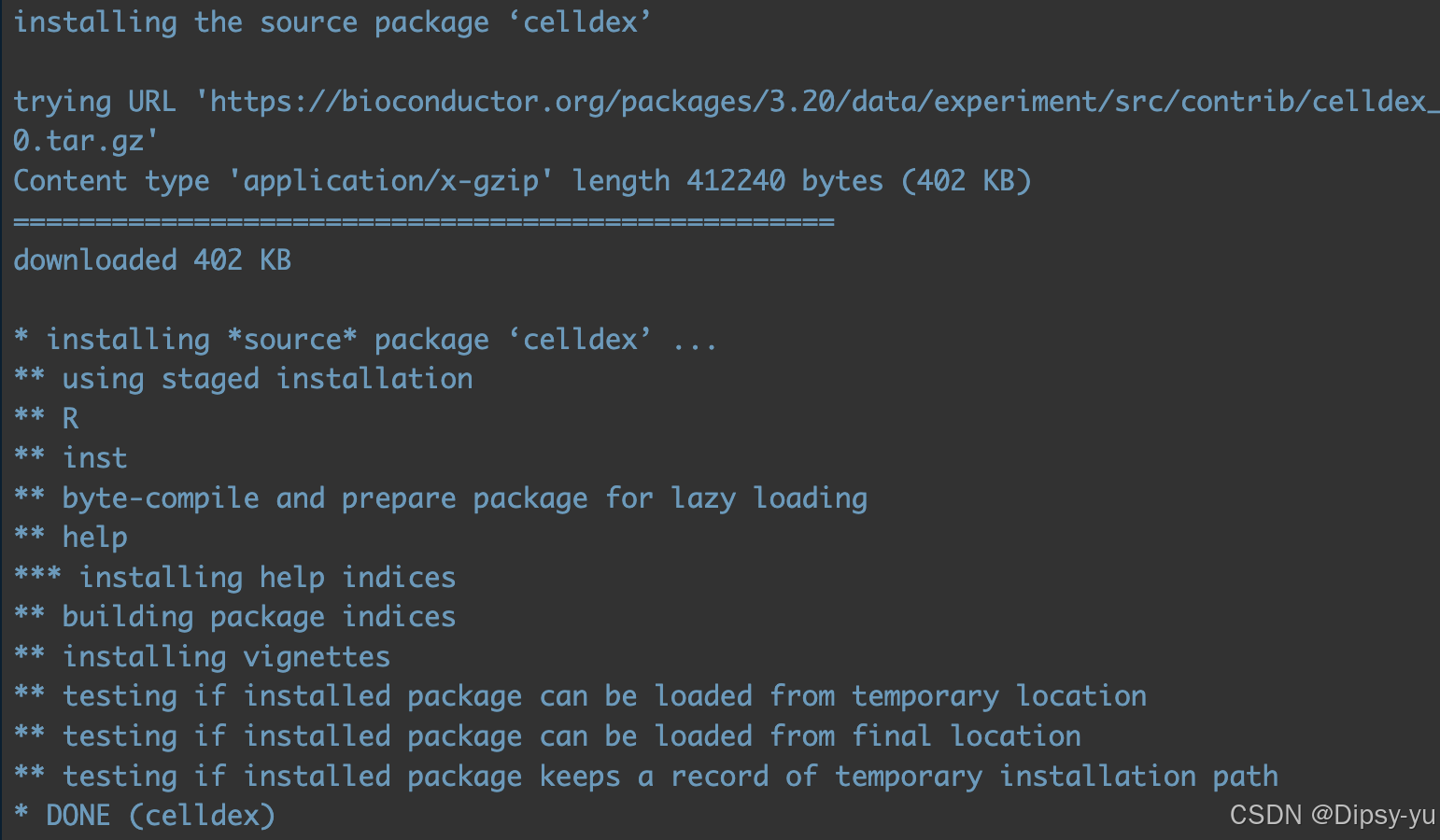 单细胞测序分析——细胞注释SingleR 问题解决_library(celldex)-CSDN博客