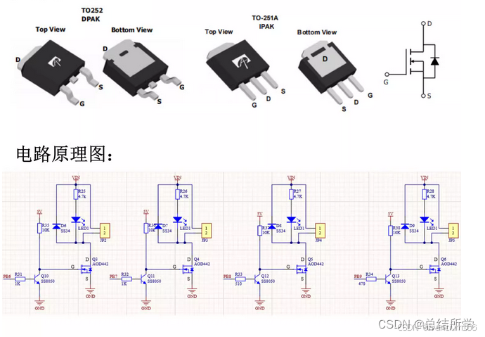 搞懂三极管PNP NPN MOS管N-MOS P-MOS_pnp mos管-CSDN博客