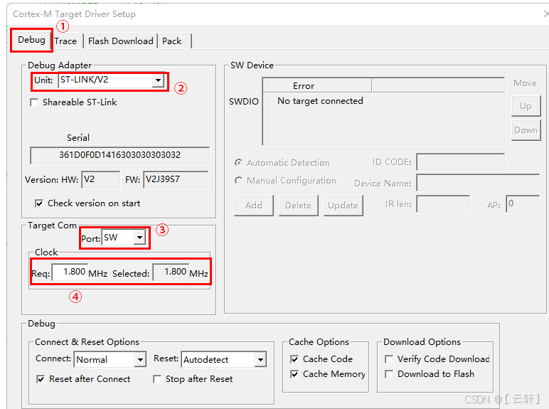 Keil5报错“Connection refused due to device mismatch!”终极解决指南（附图文）-CSDN博客