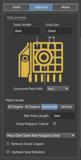 AD软件铺铜上的一些设置（纯小白）_ad铺铜规则设置-CSDN博客
