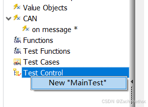 【CAPL】Test module ‘my_test_module‘:The test module is not assigned or ...