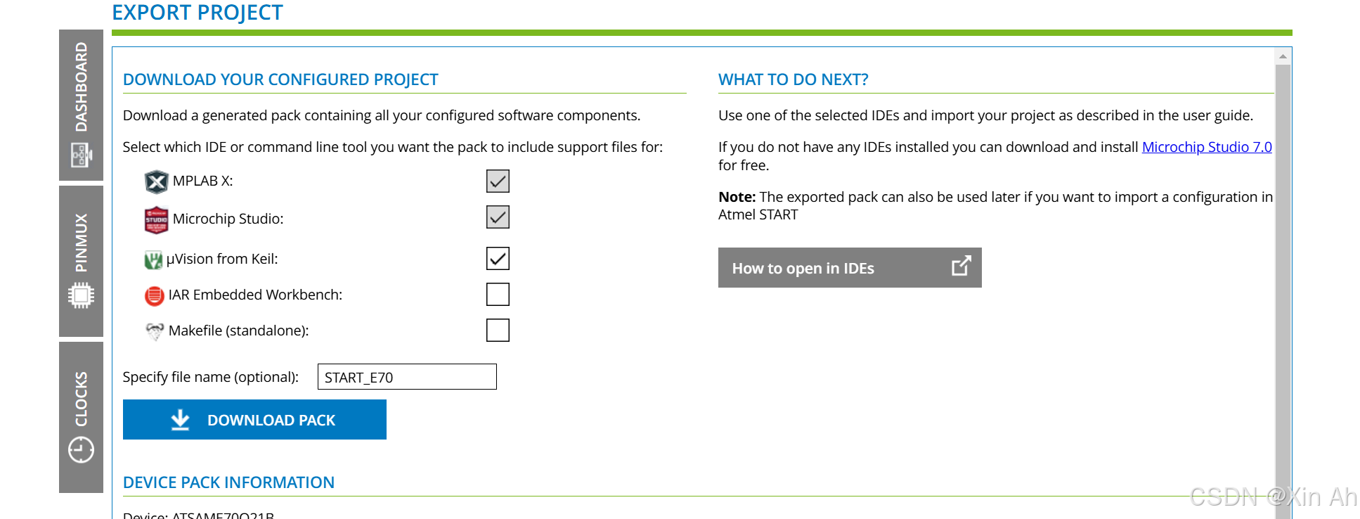 使用Microchip studio开发Atmel 系列芯片的过程-CSDN博客
