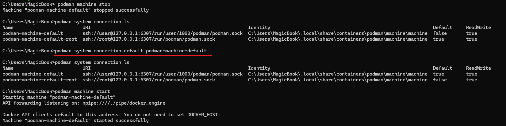 Win11使用Podman Desktop基于wsl的Fedora Linux系统_podman 运行linux镜像-CSDN博客