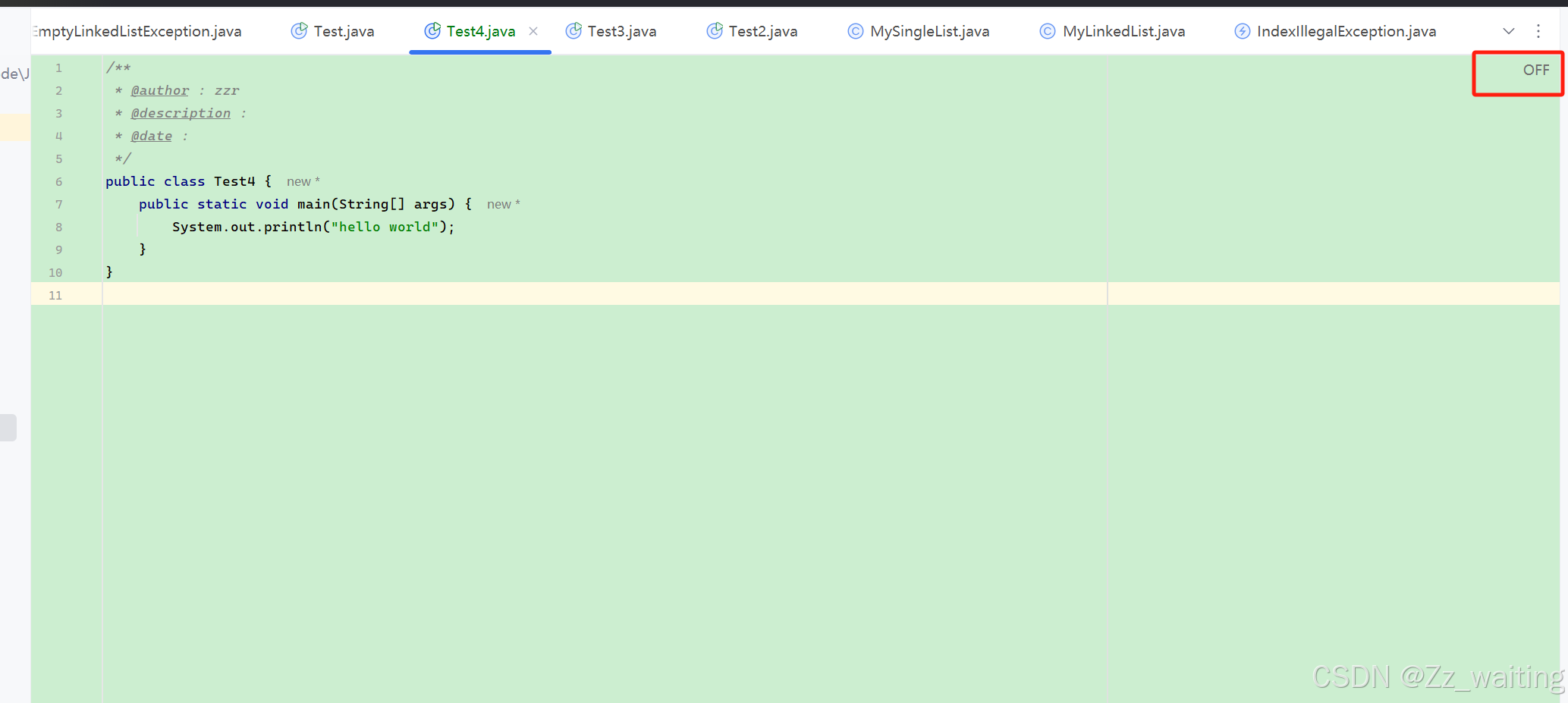 在 IntelliJ IDEA 中设置 “Highlight All Problems”_idea 默认配置高亮显示语法错误-CSDN博客