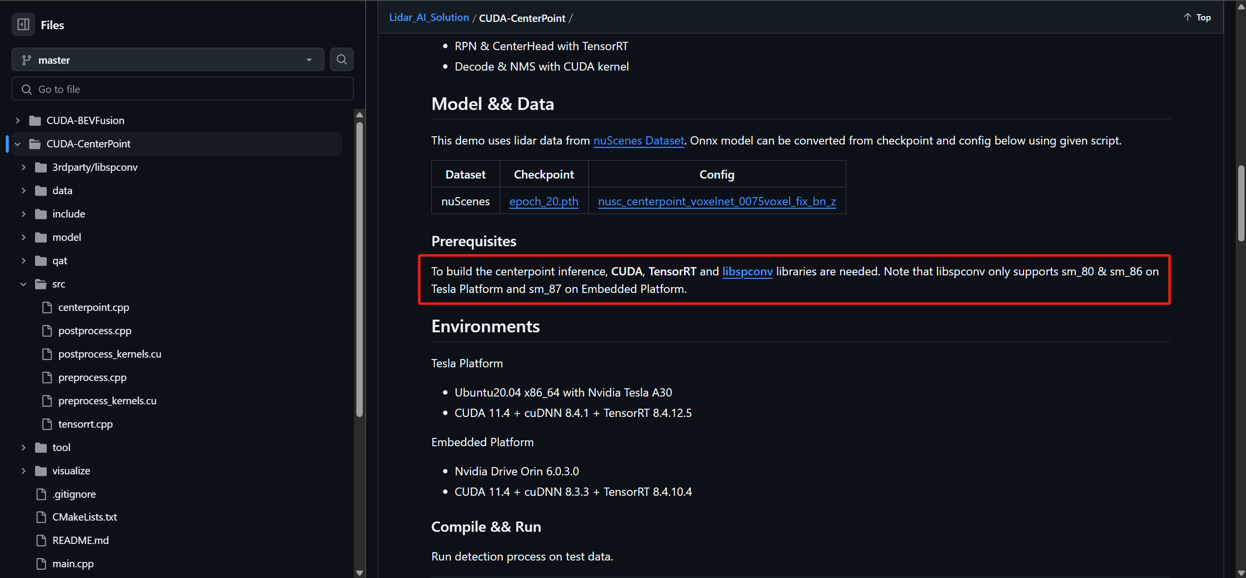TensorRT部署基于纯点云kitii数据集的centerpoint目标检测模型_centerpoint模型-CSDN博客