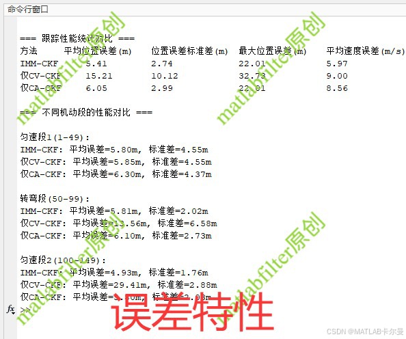 【immandckf】基于容积卡尔曼滤波（ckf）的多模型交互的定位程序，模型为cv和ca，三维空间matlab代码例程，附代码下载链接 Csdn博客