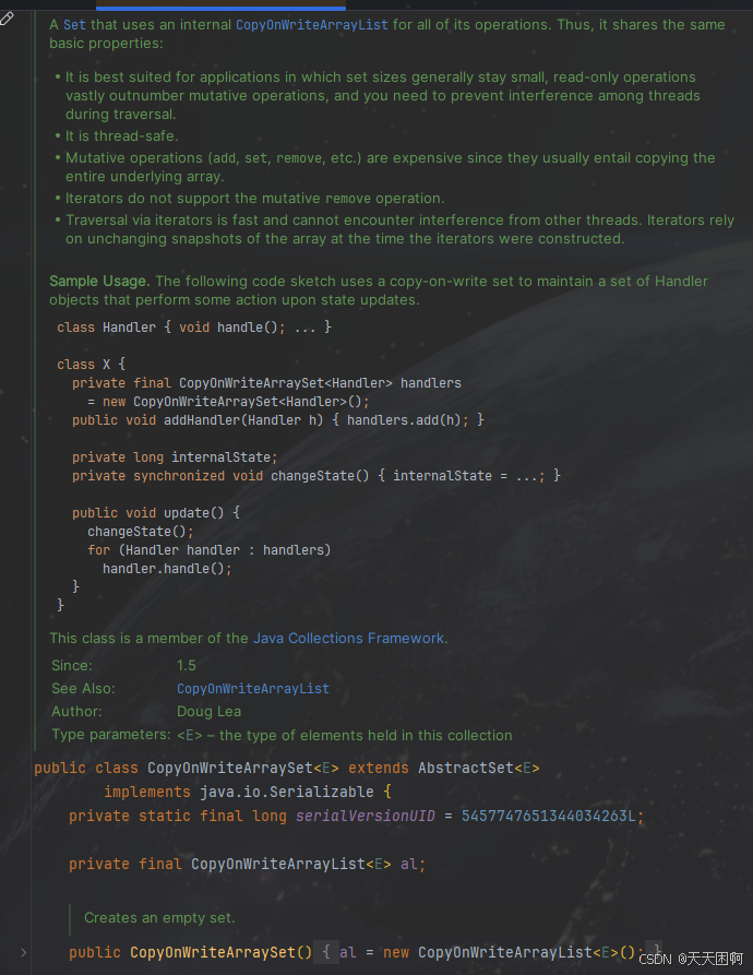 Java并发Set集合实战：CopyOnWriteArraySet于常见Set集合面试题-CSDN博客