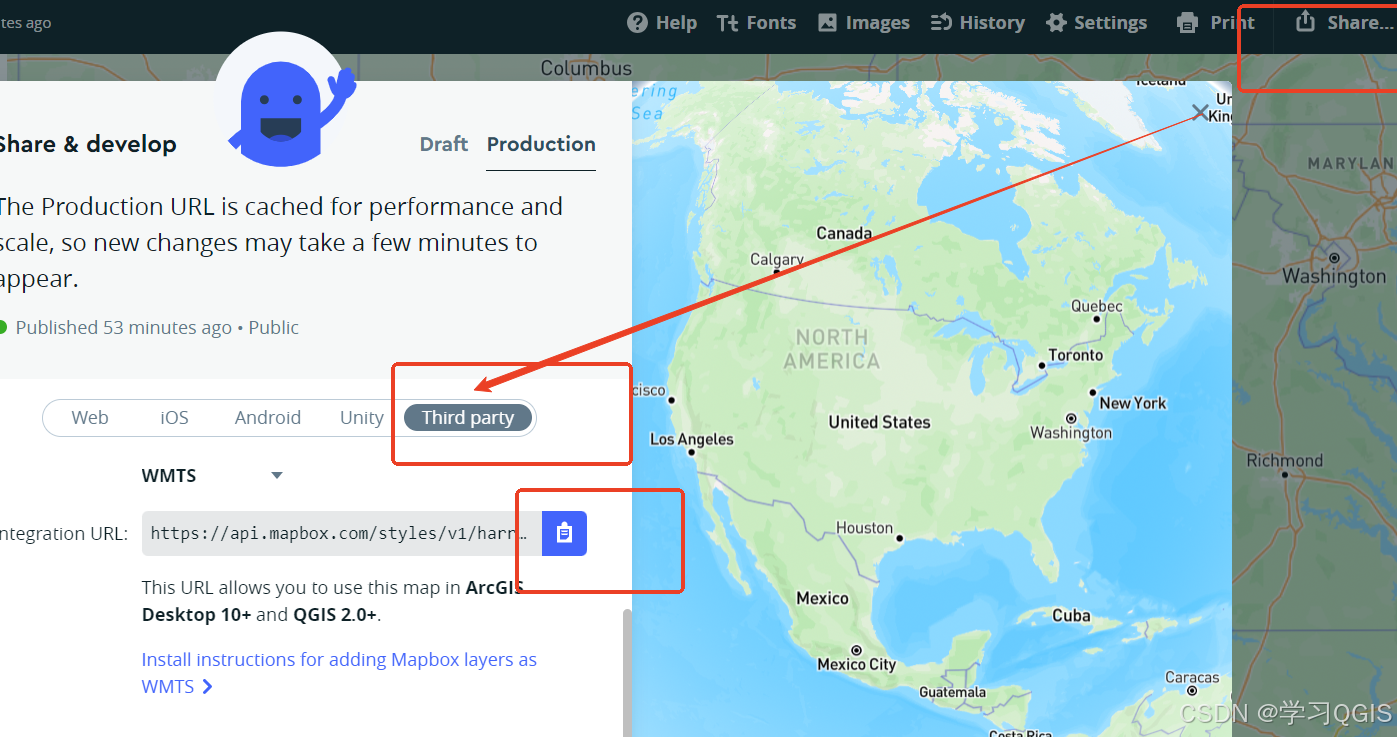 QGIS 调用mapbox WMTS_mapbox中国能用吗-CSDN博客
