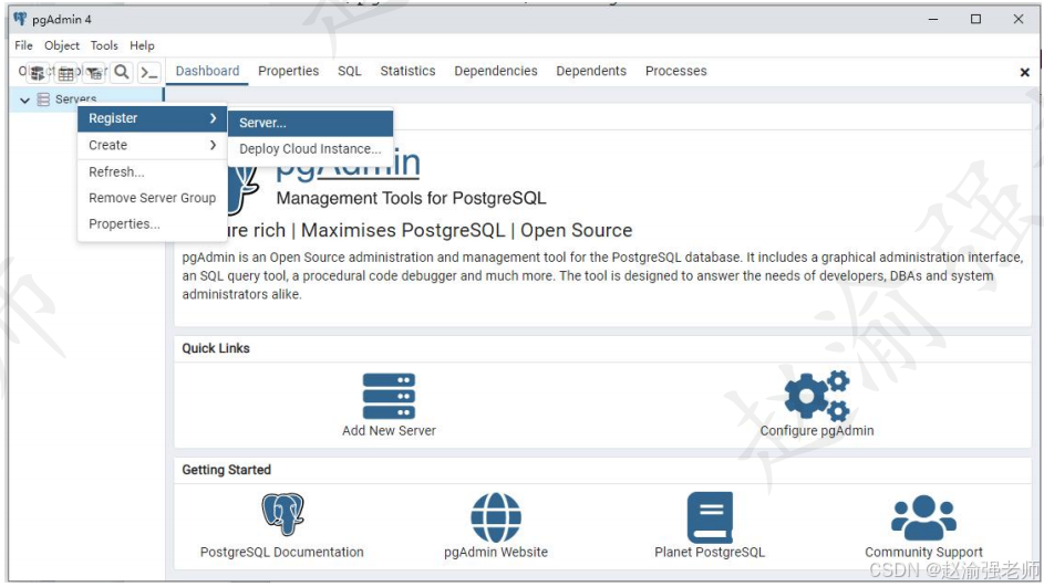 【赵渝强老师】使用PostgreSQL客户端工具_postgresql 客户端-CSDN博客
