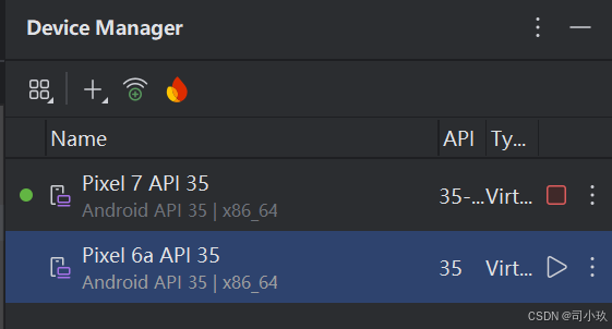 解决新手创建Android studio（最新版）项目没有模拟器问题no device_android studio no devices-CSDN博客