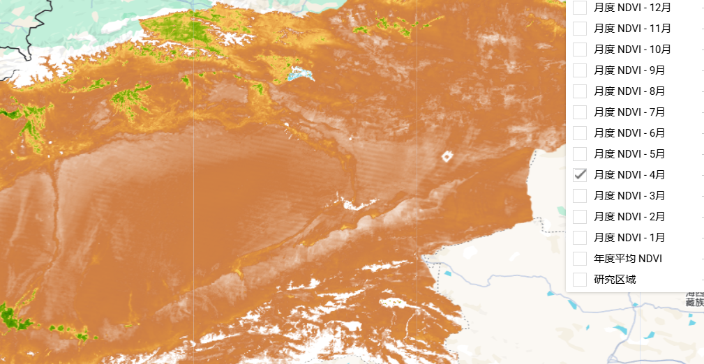 GEE实战教程：MODIS NDVI 250m 逐月数据集/Annual-CSDN博客