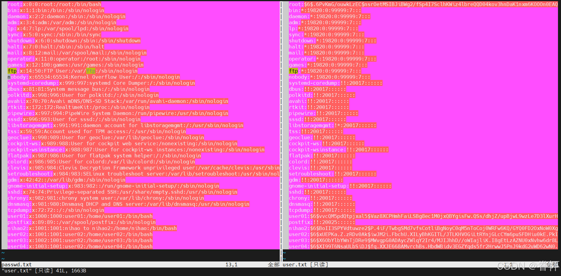 Linux中的vim文本处理全部知识内容：vim模式、编辑、内容替换、属性定制，可视化、文件切割、文件查看、信息排序、内容合并_3t-vim-CSDN博客
